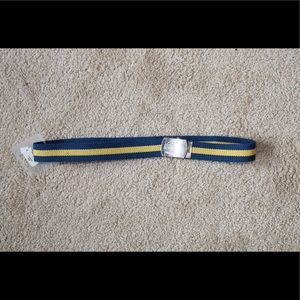 Disney | Accessories | Disney Power Rangers Blue And Yellow Boys Belt ...